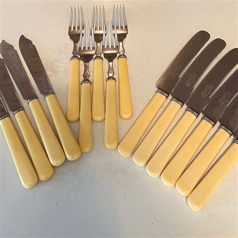 Bone Handle Flatware Etsy