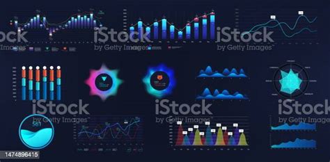 지능형 인포그래픽 Ui Ux Gui 인터페이스 녹음실에 대한 스톡 벡터 아트 및 기타 이미지 녹음실 개념 개성 개념 Istock