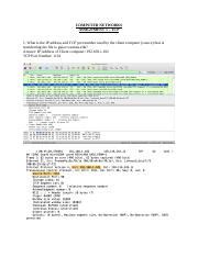 ASSIGNMENT TCP Docx COMPUTER NETWORKS ASSIGNMENT TCP What Is The IP Address And TCP