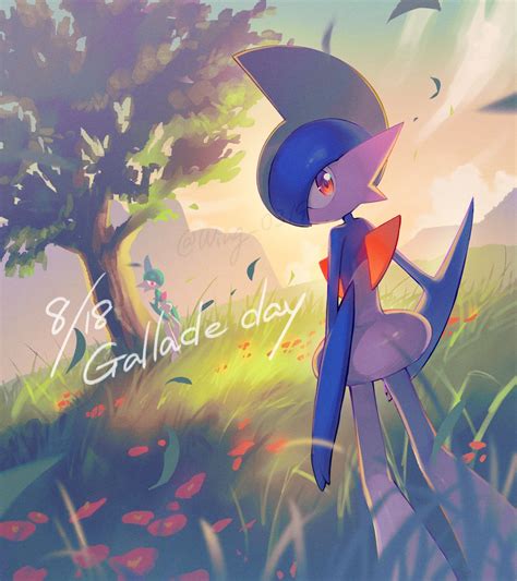 Gallade Pokemon Drawn By Wingwing0319 Danbooru