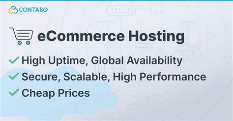 Reliable Ecommerce Hosting With Global Reach And High Uptime Contabo