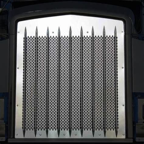 Keyhole Punched Grill Insert For Kenworth 900l By Roadworks Berubes