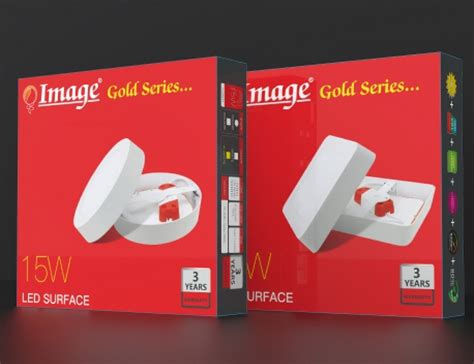 Gold Surface Light Image Led Lighting