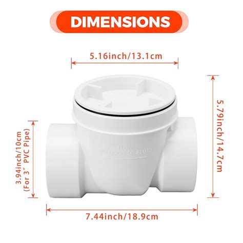3 Inch Pvc Backwater Valvesewer Check Back Flow Philippines Ubuy