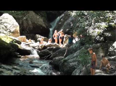 Skinny Dip Falls Nc Blue Ridge Parkway Youtube