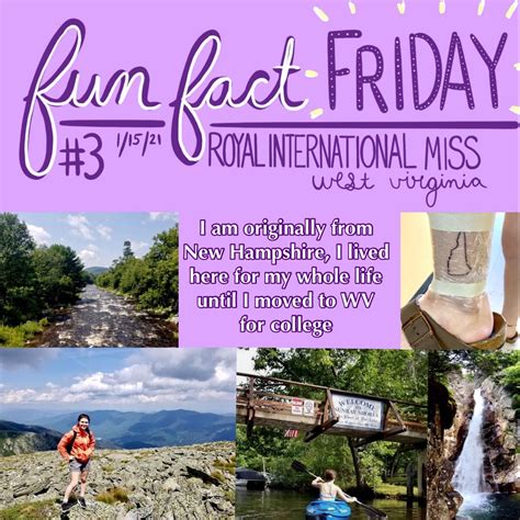 Todays Fun Fact Is That I Am Originally From New Hampshire I Even Got