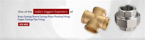 Bronze Brass And Stainless Steel Fittings Conex Casting
