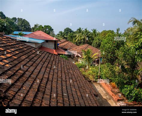 Traditional Rural House Maharashtra India High Resolution Stock