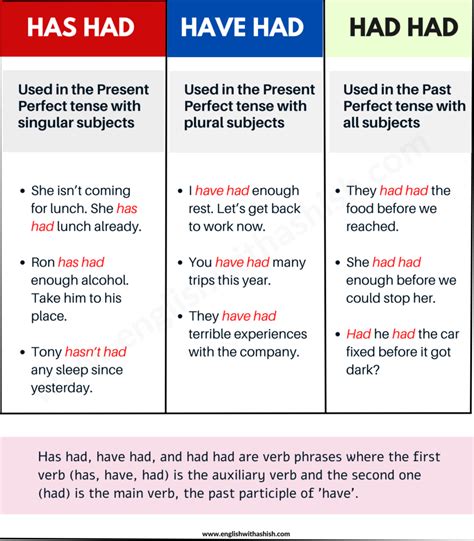 Применение Have Has в английском языке правила