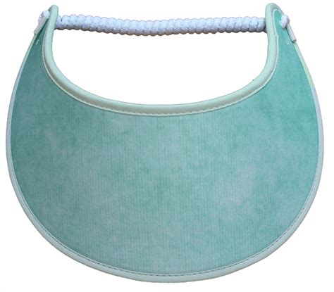 Corduroy Design Mint Green Sun Visor