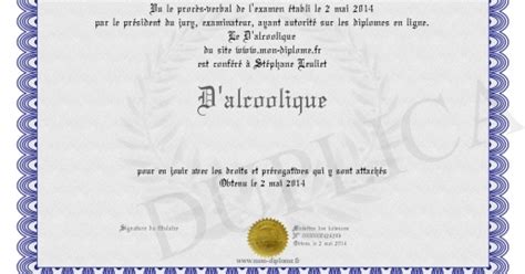 D Alcoolique