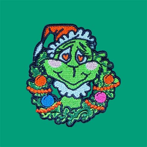 Holiday Grinch Patch Mad About Patches