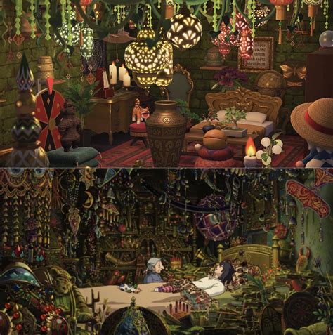 Finished Another Howls Moving Castle Inspired Room In My House R