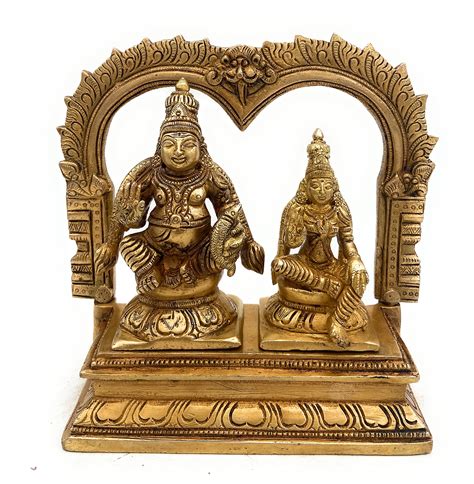 Buy South Indian Arts Brass Lakshmi Kuber Idol Kuber Murti Kuber