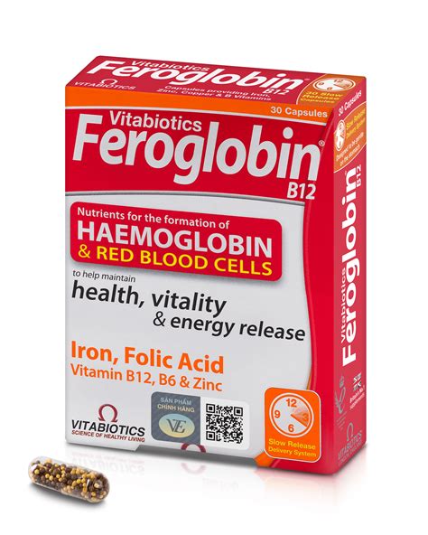Feroglobin Haemoglobin Hộp 30 Viên Viên Uống Bổ Máu