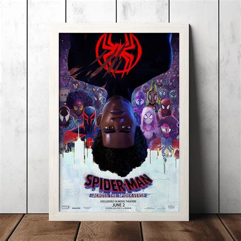 Spider Man Across The Spider Verse Poster By Irina Zhuravel Printblur