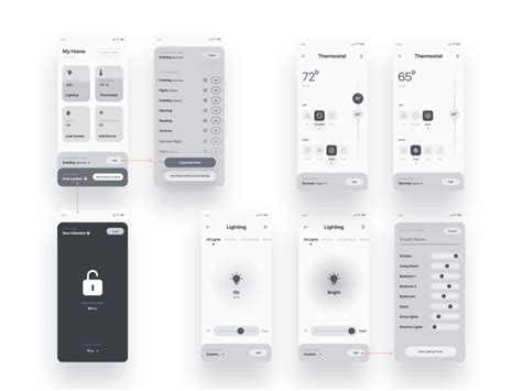 Smart Home App Presets Module Usability Pattern Smart Home App