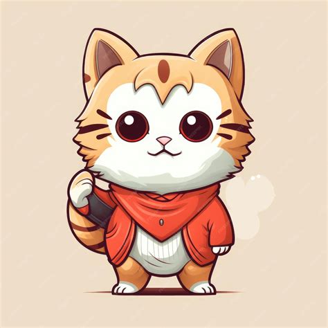 Premium Photo Language School Mascot Logo Generative Ai