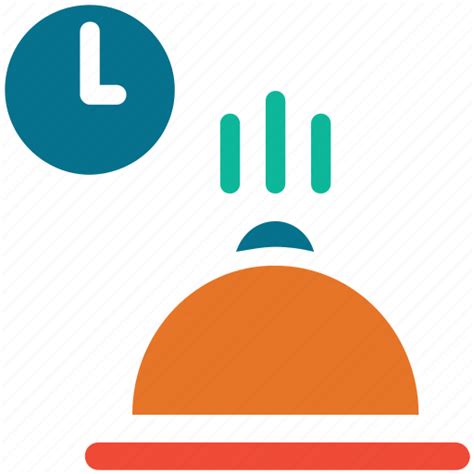 Food Meal Time Ready Meal Time Of Lunch Icon