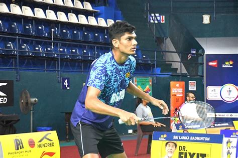 Buwaneka Reaches Mens Singles Pre Quarterfinals The Island