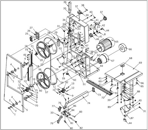 Scheppach 1901501901 Band Saw Instruction Manual