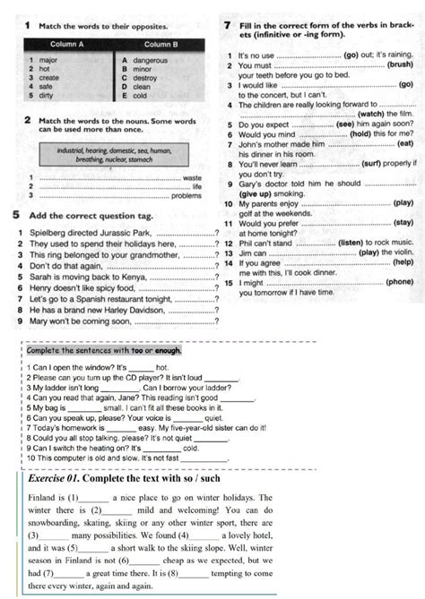 Pre Intermediat Free Interactive Worksheets 659323