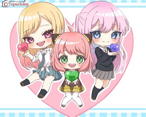 Top 20 Hình Nền Cute Chibi Nữ Đáng Yêu Nhất Năm 2025