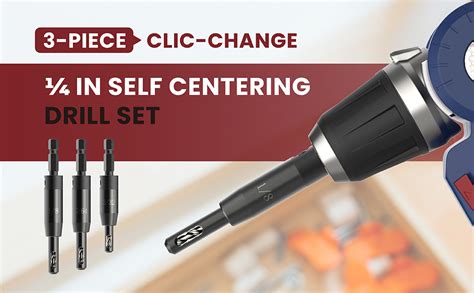 Cc2430 Self Centering Drill Bit Set Replacemnt For Clic