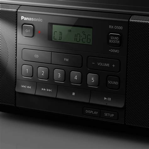 Rx D500gs K Radio And Cd Player Panasonic My