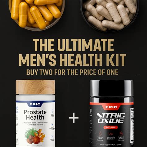 Nitric Oxide Prostate Health Ultimate Stack For Better Flow Sleep