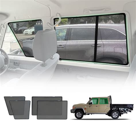 Magnetic Window Sun Shade For Toyota Land Cruiser 79 Series Oad4x4
