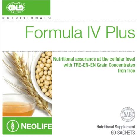 Formula Iv Plus By 60 Sachets