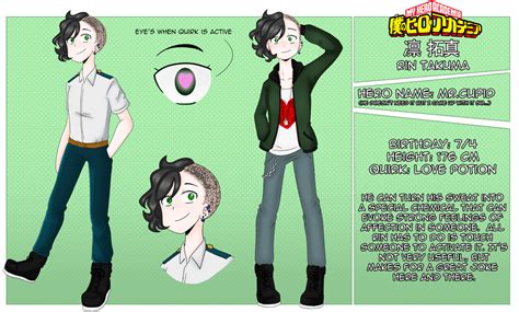 Bnha Rin Takuma Profile Updated By Silveefire On Deviantart