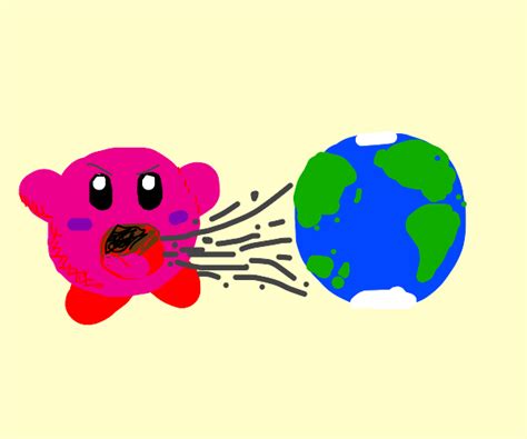 Kirby Eats The Earth Drawception