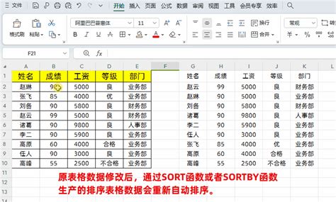 Excel按顺序排列怎么操作,用这2个函数轻松实现按条件自动排序 趣帮office教程网 Excel按顺序排列怎么操作,用这2个函数轻松实现按条件自动排序 趣帮office教程网