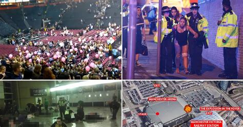 Manchester Arena Terror Attack In Pictures Scenes Of Horror And The