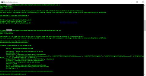 USBTracker Script To Track USB Devices Events And Artifacts In A Windows OS