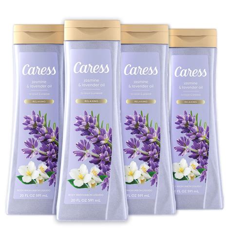 Caress Body Wash For Women Jasmine And Lavender Oil