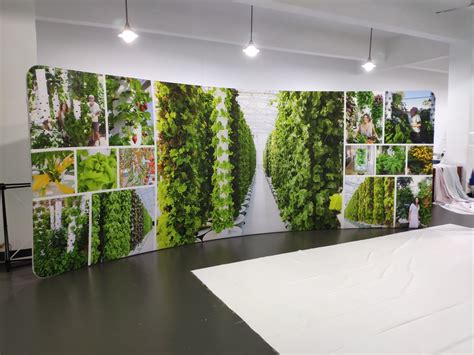Custom Curved Ez Tube Fabric Backdrop Inshine Display