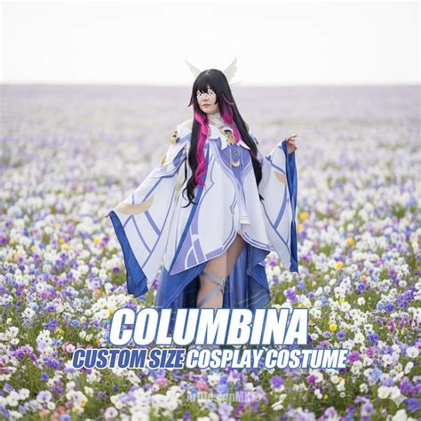Columbina Genshin Cosplay Etsy