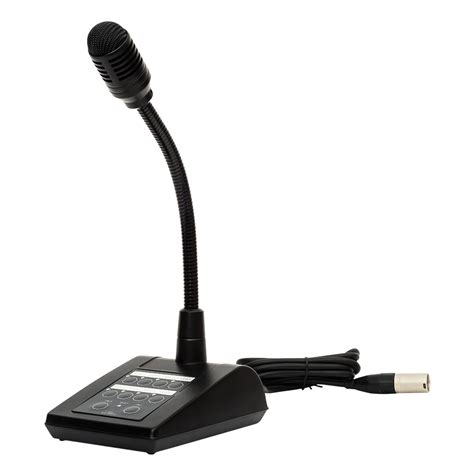 Paging Microphone 8 Zone