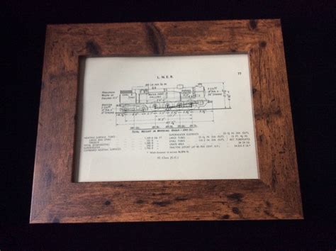 Vintage Lner Railway S1 Class Gc Locomotive Picture Steam Loco