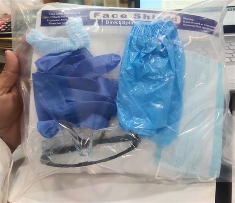 Disposable Safety Ppe Kit At ₹ 130piece In New Delhi Id 23497140291