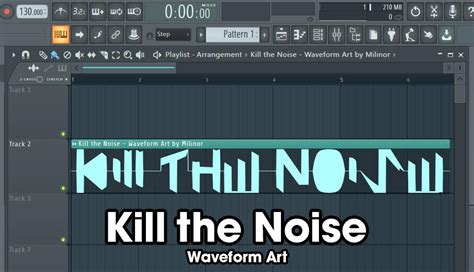 Kill The Noise Waveform Art By Milinor Rkillthenoise