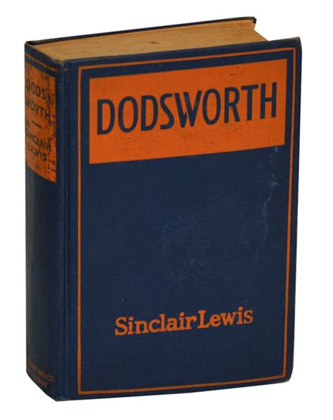 Dodsworth Von Lewis Sinclair 1929 Jeff Hirsch Books Abaa