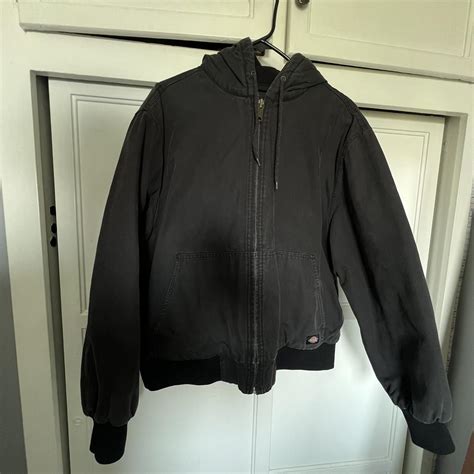 Dickies Work Jacket Beautiful Fade Size Large Depop