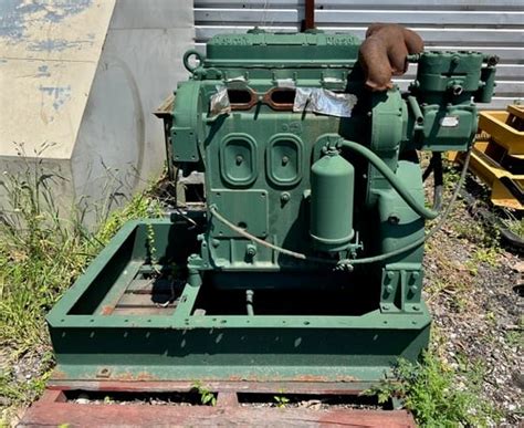 70 Hp Detroit 371 Industrial Diesel Engine Core For Sale Surplus Record