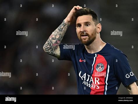 Paris France June 3 Lionel Messi Of Paris Saint Germain In New Nike