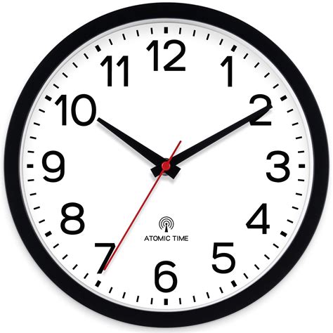 Akcisot Atomic 14 Inch Wall Clock Analog Clocks For Indoor Kitchen
