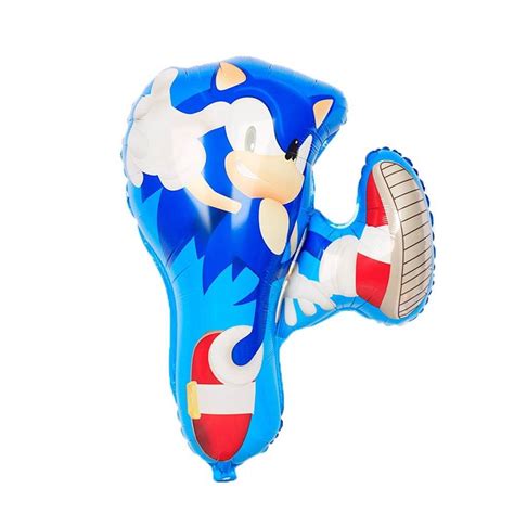 Hela Folinis Balionas Ežiukas Sonikas” Hela Balloons